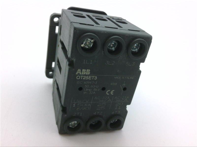 OT25ET3 Disconnect Switch by - ABB - ASEA BROWN BOVERI