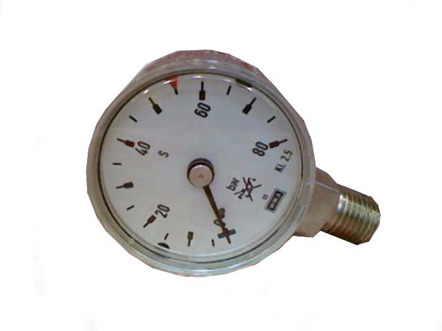 111.11/050/0-80/G1/4B/LM/SS Pressure Gauge by WIKA