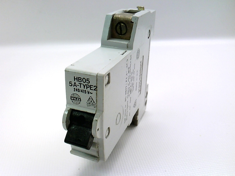 HB05 Din Rail Mount Circuit Breaker by WYLEX