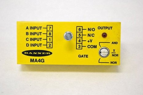 MA4G VDC Logic I/O Module by BANNER ENGINEERING